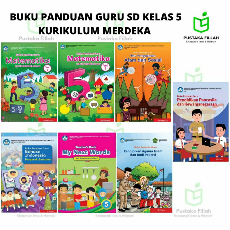Jual BUKU PANDUAN GURU SD KELAS 5 KURIKULUM MERDEKA - KEMENDIKBUDRISTEK | Shopee Indonesia