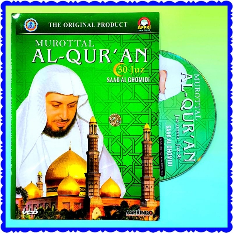 Jual VCD MUROTTAL AL QURAN-MUROTTAL ALQURAN 30 JUZ SURAT PILIHAN ...