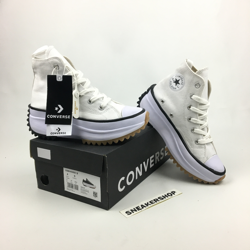 Jual Sepatu Converse Run Star Hike High Hitam Putih - Sneakers Wanita ...