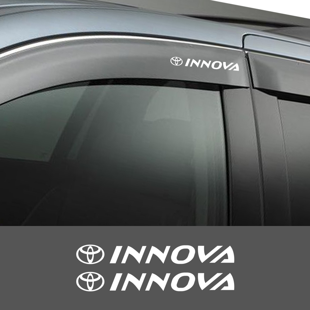 Jual Stiker Talang Air Mobil Toyota Innova - Car Visor Decal Sticker ...