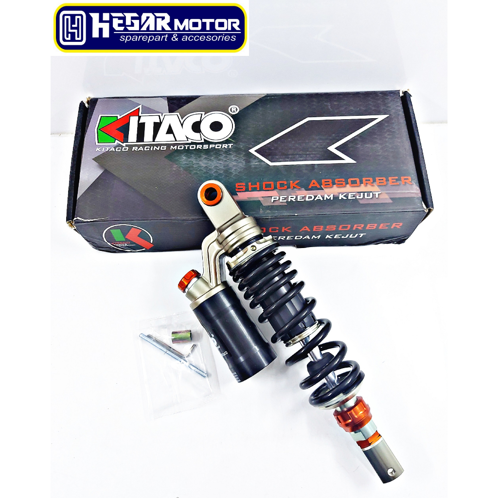 Jual SHOCK ABSORBER KITACO VARIO-BEAT 333 MM SERIES BLACK-TITANIUM ...