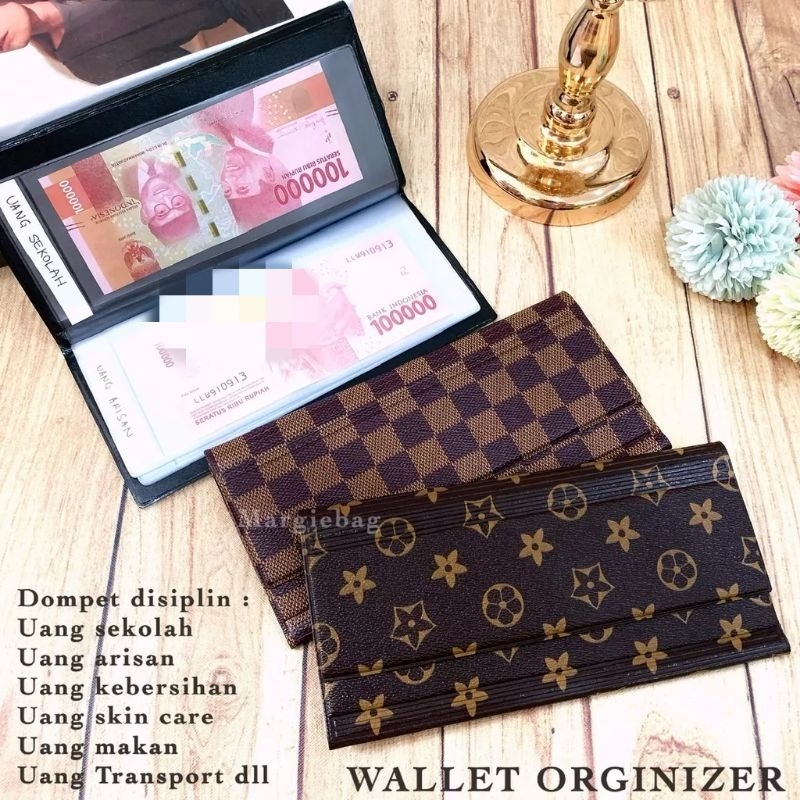 Jual Dompet Wanita Kekinian/ DOMPET DISIPLIN Keuangan Bulanan Walet Organizer-DOMPET BULANAN ...