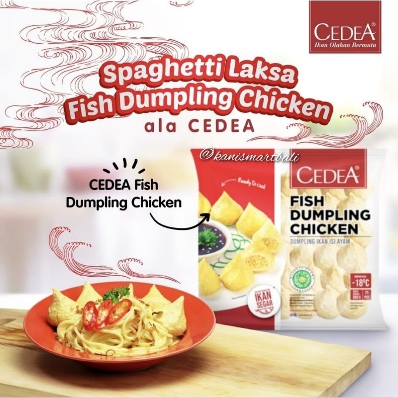 Jual cedea dumpling chicken / dumpling chicken / ikan olahan / cedea ...