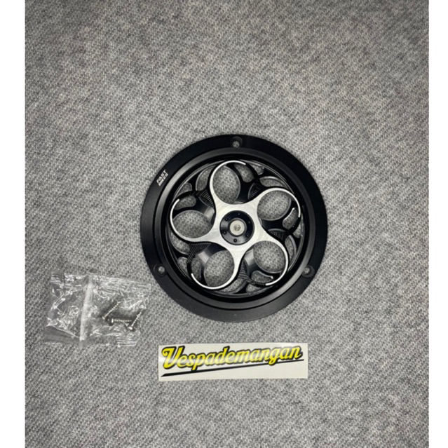 Jual Cover Fan Spinner Full CNC Include Baut PNP Vespa Sprint Primavera ...
