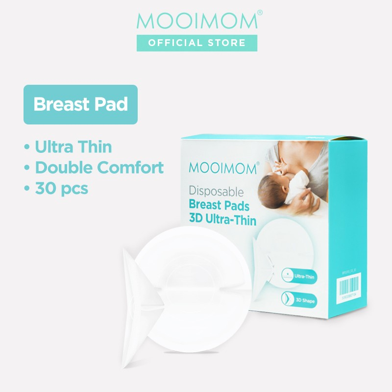 Jual MOOIMOM Disposable Breast Pad 3D Ultra-Thin - Penampung ASI (30pcs ...