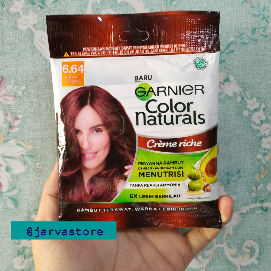 Jual Garnier Color Naturals Express Hair Color - 6.64 Merah Berry ...