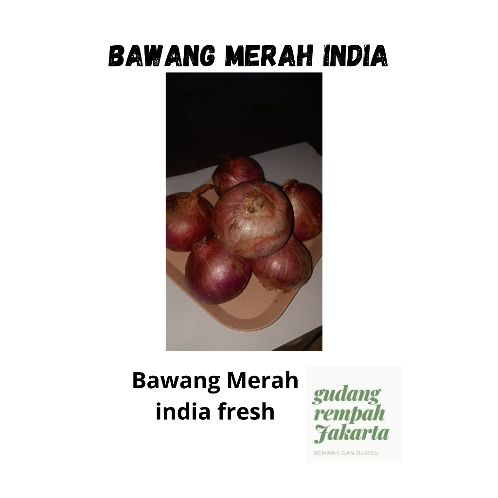 Jual BAWANG MERAH INDIA 1 KG | Shopee Indonesia