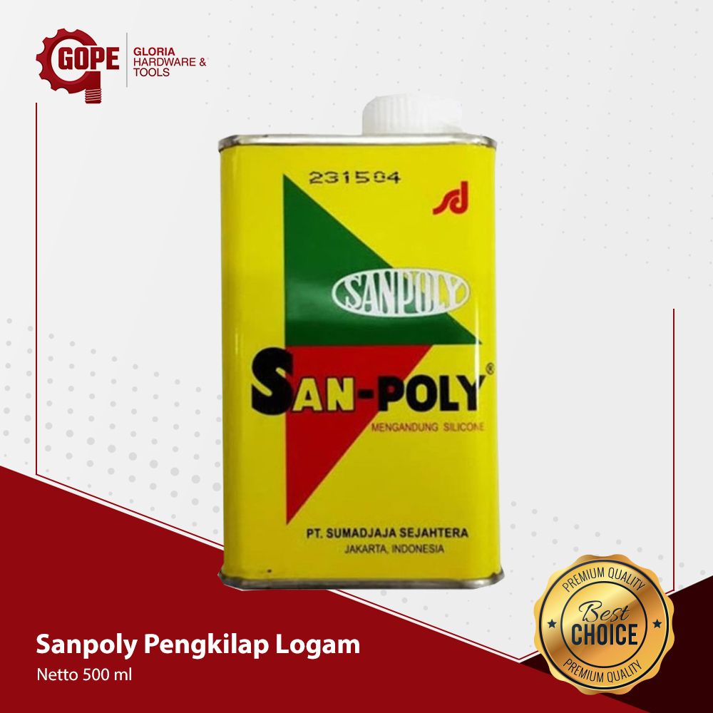 Jual Sanpoly Pengkilap Kendaraan Body Mobil Motor Dan Logam Ukuran 500 ...