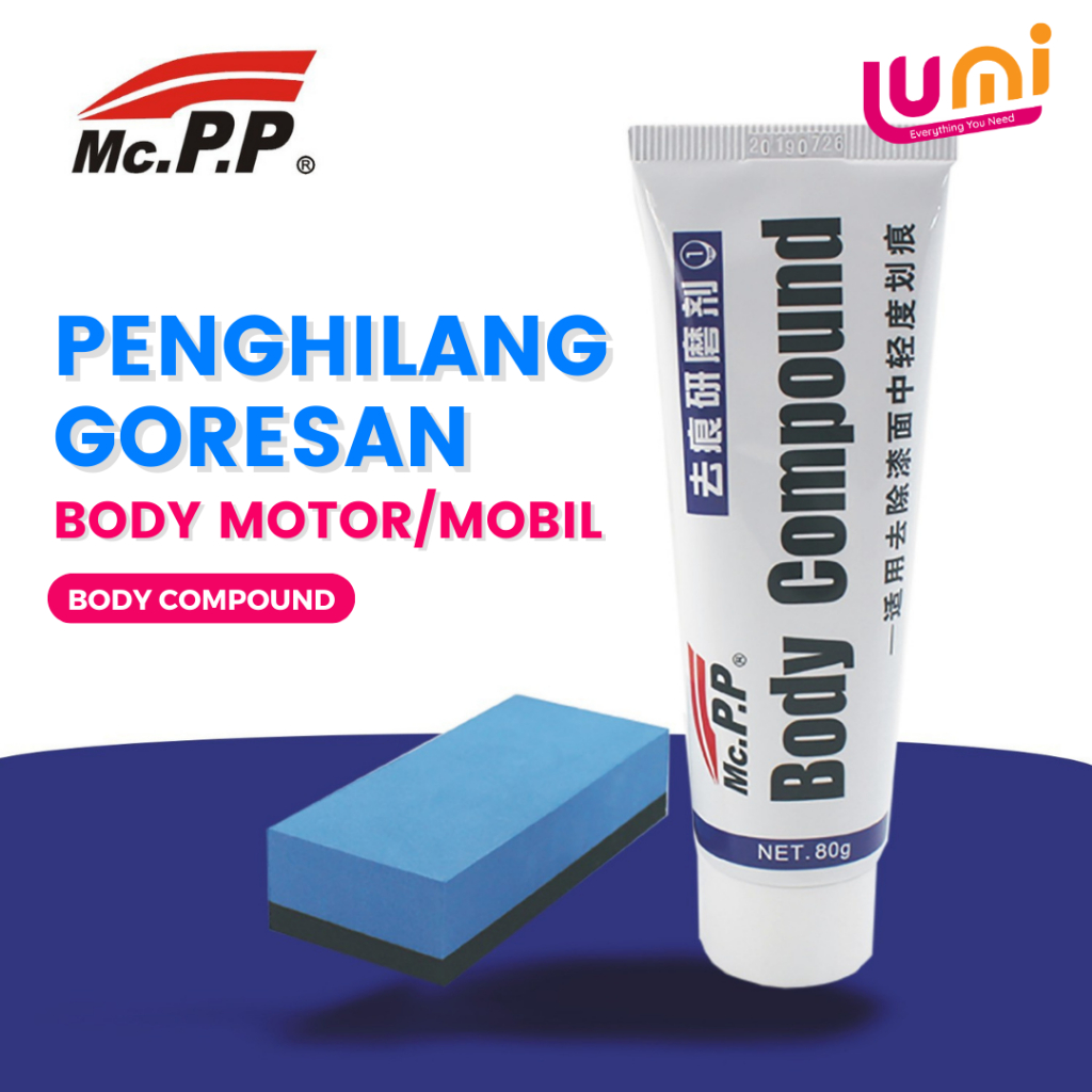 Jual Penghilang Baret Dan Lecet Mobil Motor Coumpond Kompon Instant ...