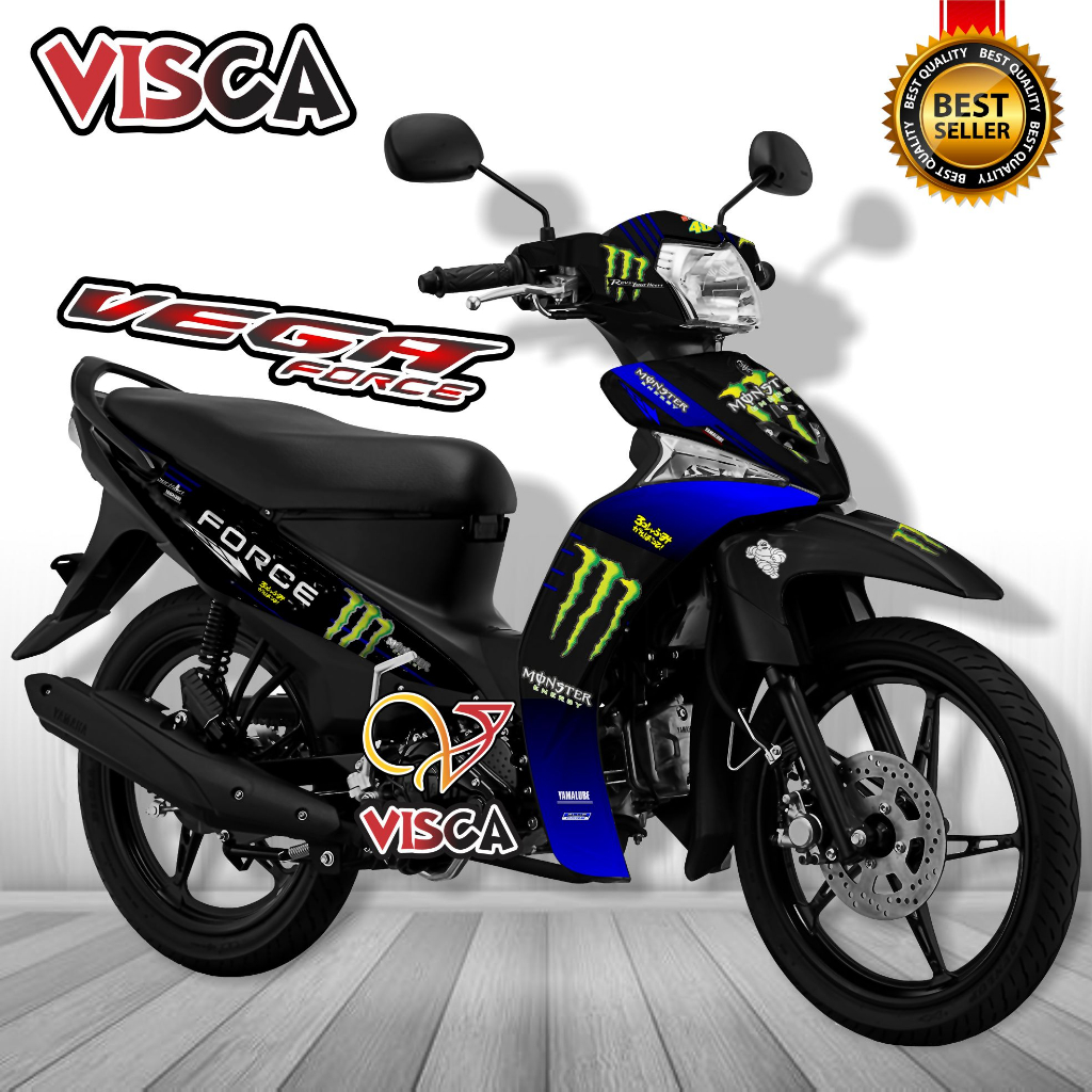 Jual Decal Vega Force Full Body Stiker Vega Force Full Body Striping ...