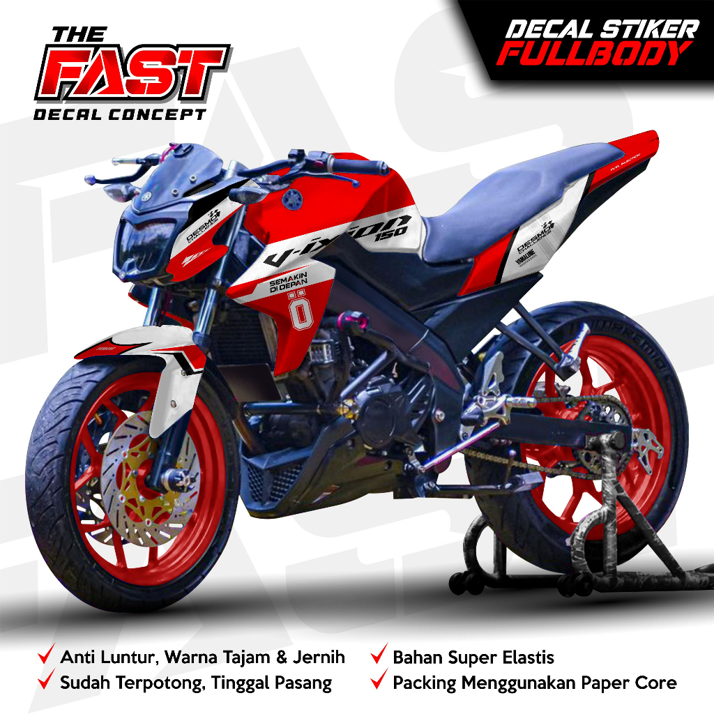 Jual TERBARU Decal Sticker Variasi Fullbody New Vixion NVL - Dekal ...