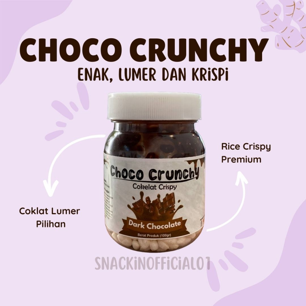 Jual Choco Crunchy Cokelat Crispy Jar / Rice crispy premium | Shopee ...