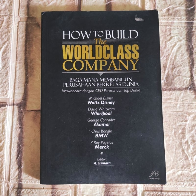 Jual (ori) buku how to build the world class company: bagaimana ...