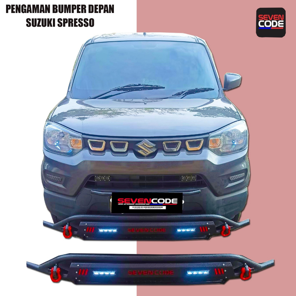 Jual TANDUK DEPAN SUZUKI SPRESSO MODEL COBRA BESI BUMPER DEPAN SPRESSO ...