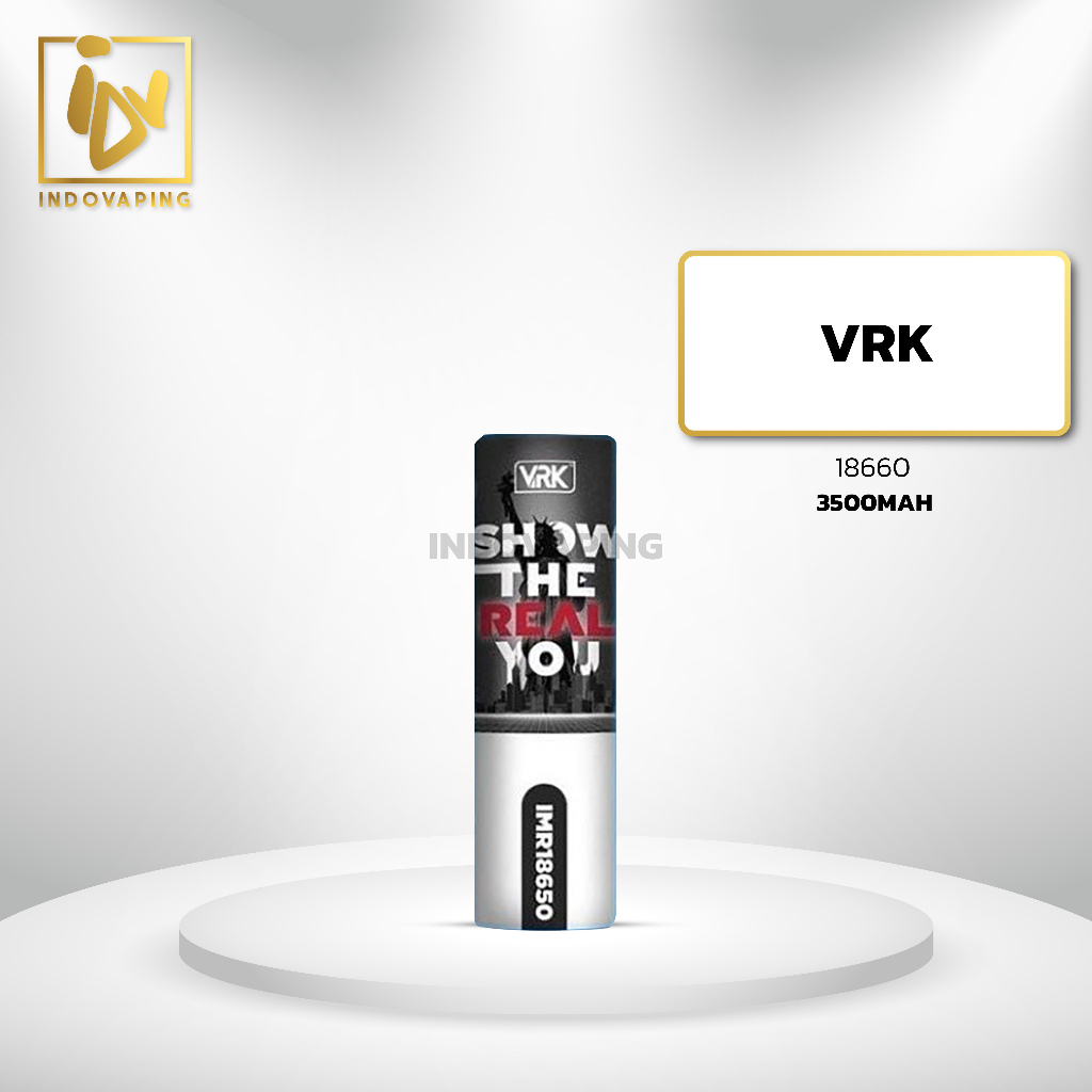 Jual Battery Vapor Vape - Battery VRK 30A 18650 3500mAh Black (1 Pcs ...