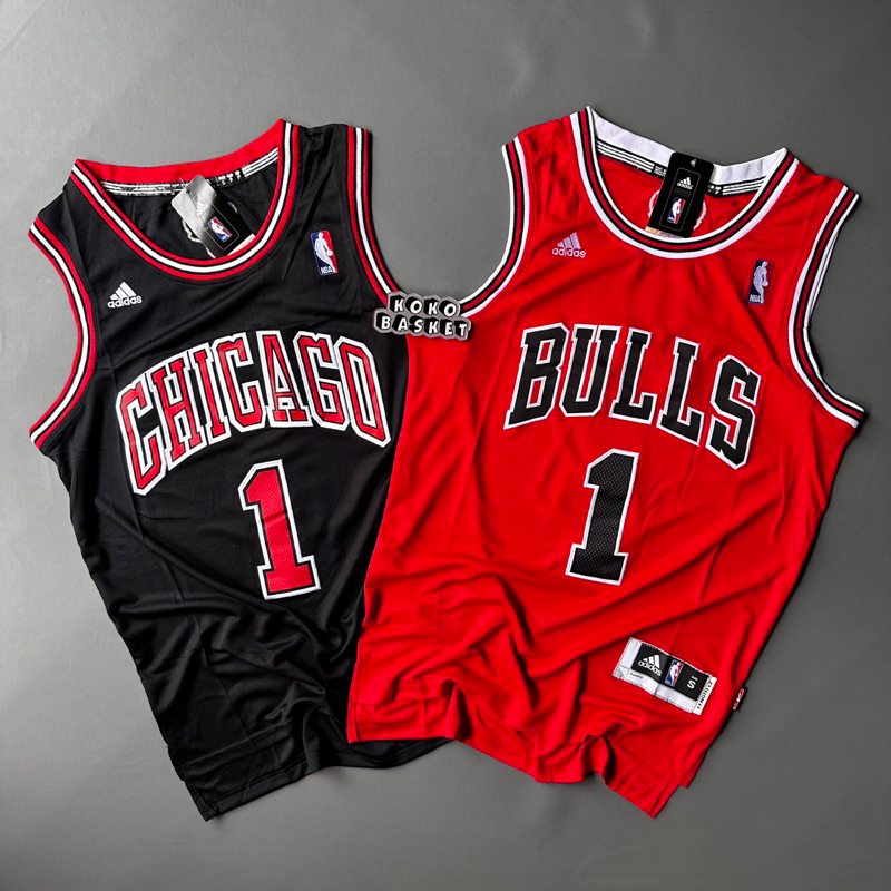 Jual Jersey Basket Swingman Chicago Bulls #1 ROSE | Baju Basket ...