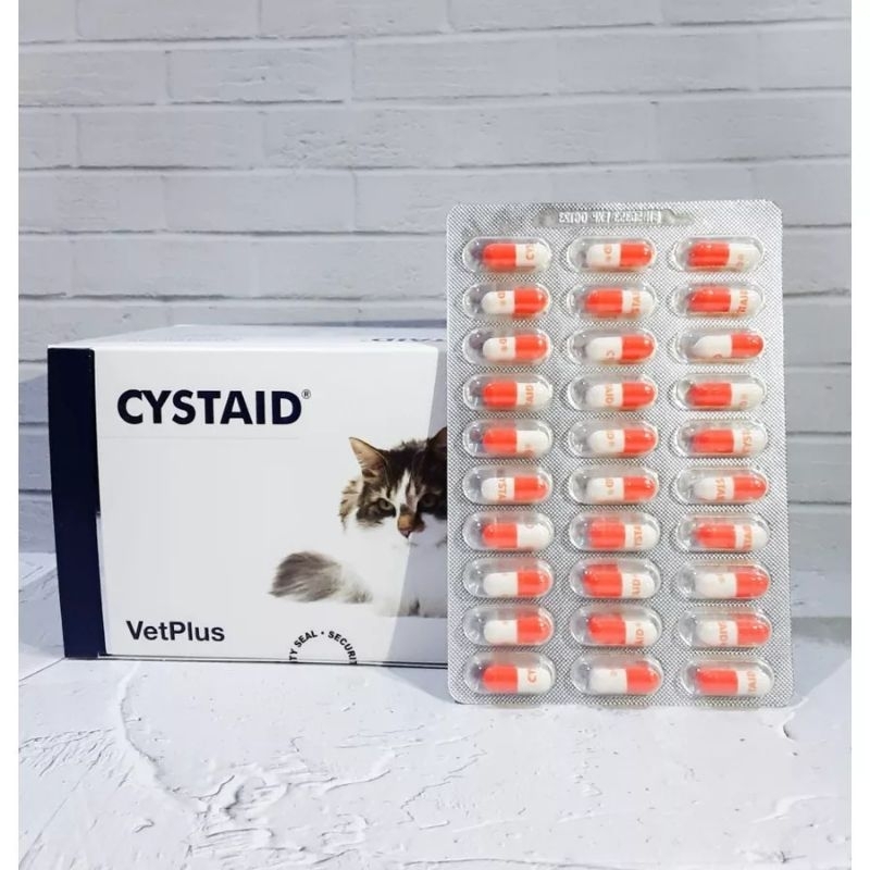 Jual Cystaid Plus Obat Urinary Kucing - Obat FLUTD Kucing - Obat ...