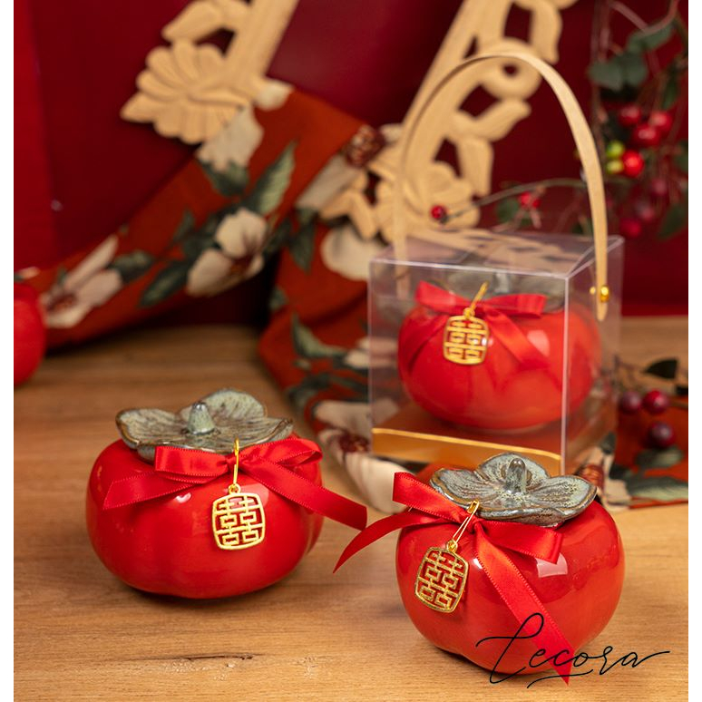 Jual LECORA Wedding Teapai Sangjit Candy Box Jar Tempat Box Permen ...