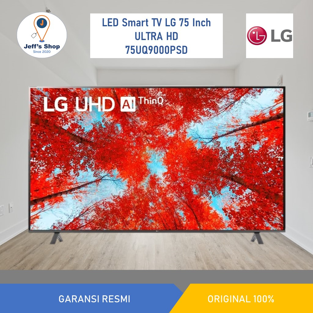 Jual LG LED Smart TV 75 Inch 4K UHD 75UQ9000PSD | Shopee Indonesia