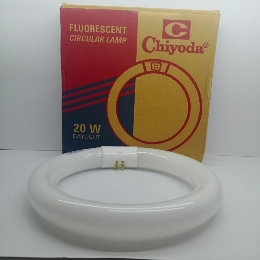 Jual lampu tl-e 20w chiyoda neon ring bulat | Shopee Indonesia