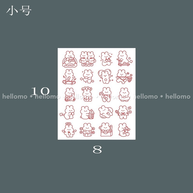Jual Stiker Aesthetic Tumblr Sticker Design Jurnal Diary Lucu Deco Cute ...