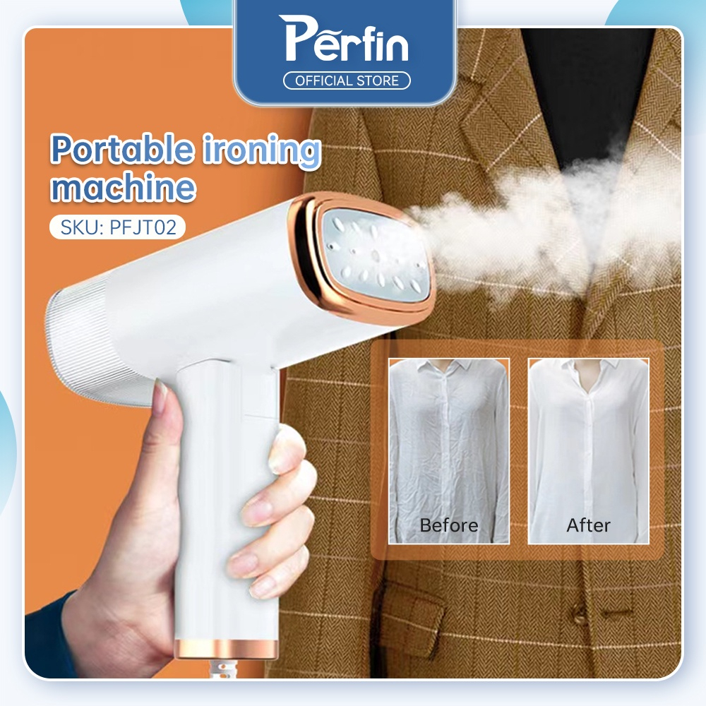 Jual Perfin PF32JT Setrika Uap Portable Untuk Pakaian Handheld Garment ...