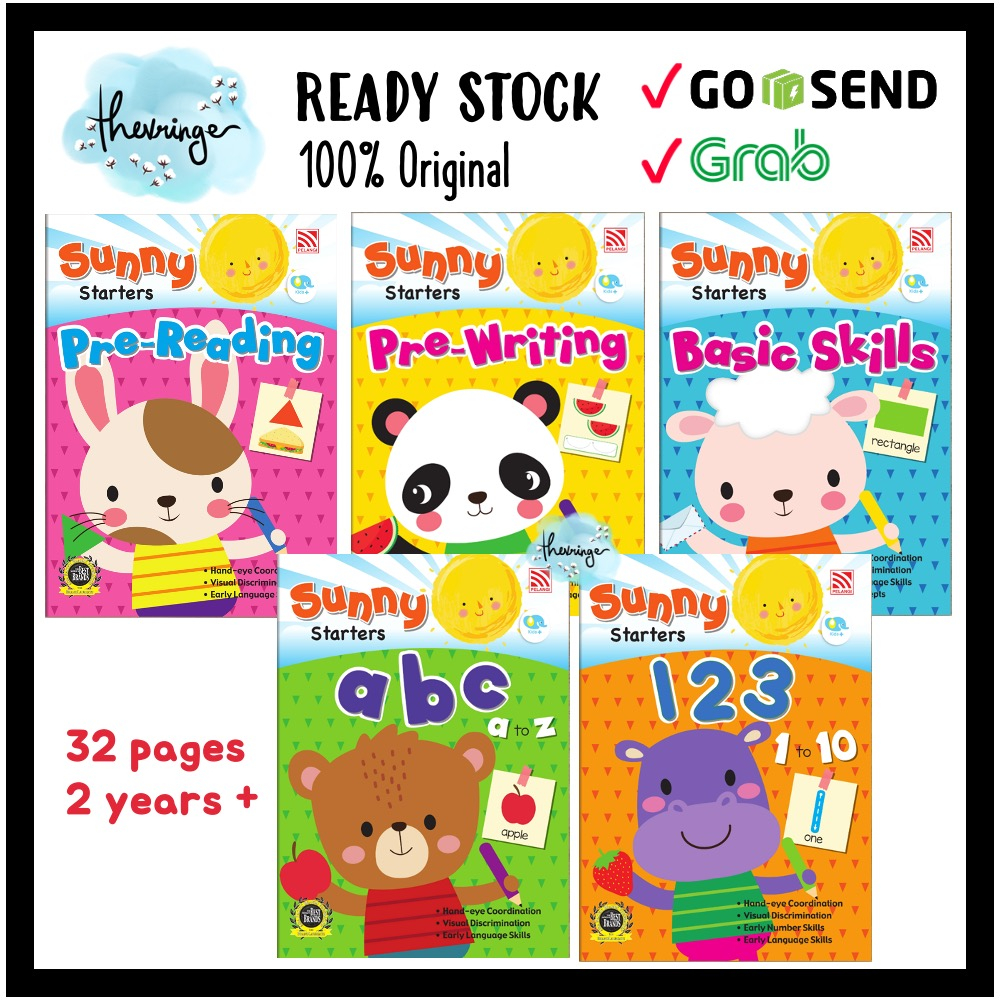 Jual Sunny Starters Pelangi Book Activity 2+ Pre Reading Writing Basic ...