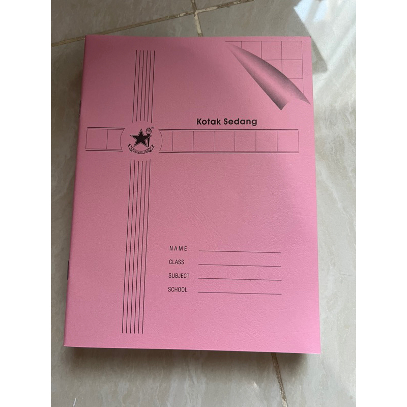 Jual Buku notebook kotak sedang /pcs | Shopee Indonesia
