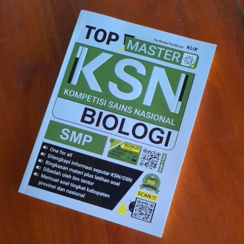Jual BUKU TOP MASTER KSN BIOLOGI SMP | Shopee Indonesia