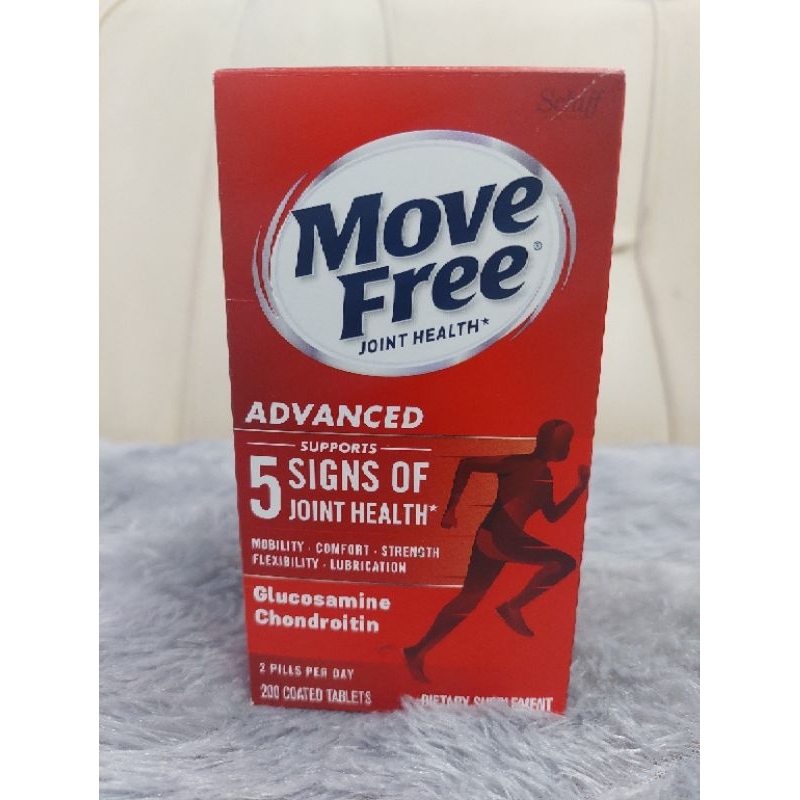 Jual SCHIFF MOVE FREE JOINT HEALTH ADVANCED GLUCOSAMINE CHONDROITIN ...