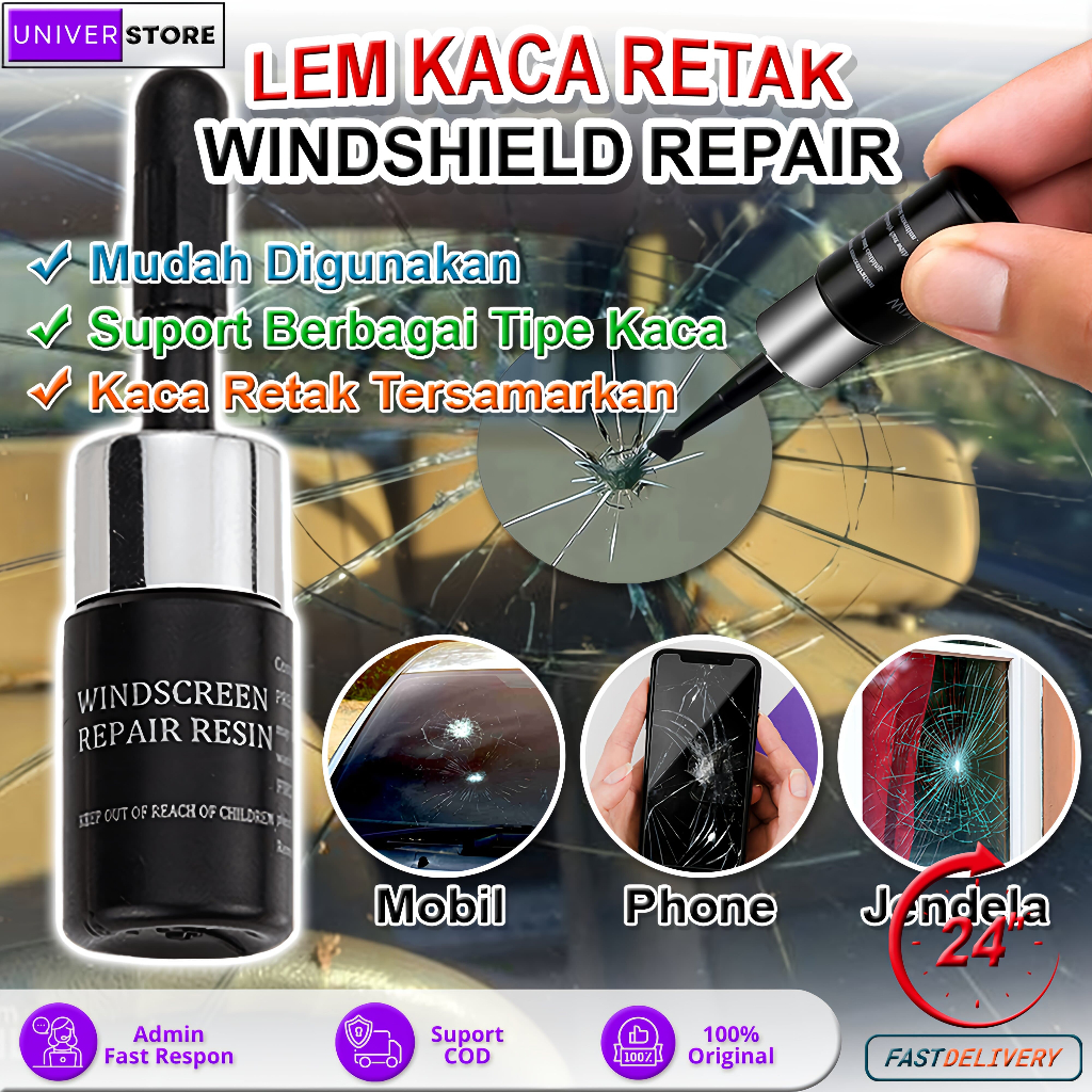 Jual ORIGINAL Lem Kaca Mobil Anti Retak Super Kuat Tanpa Bekas Serbaguna Lcd Hp Jendela | Shopee ...