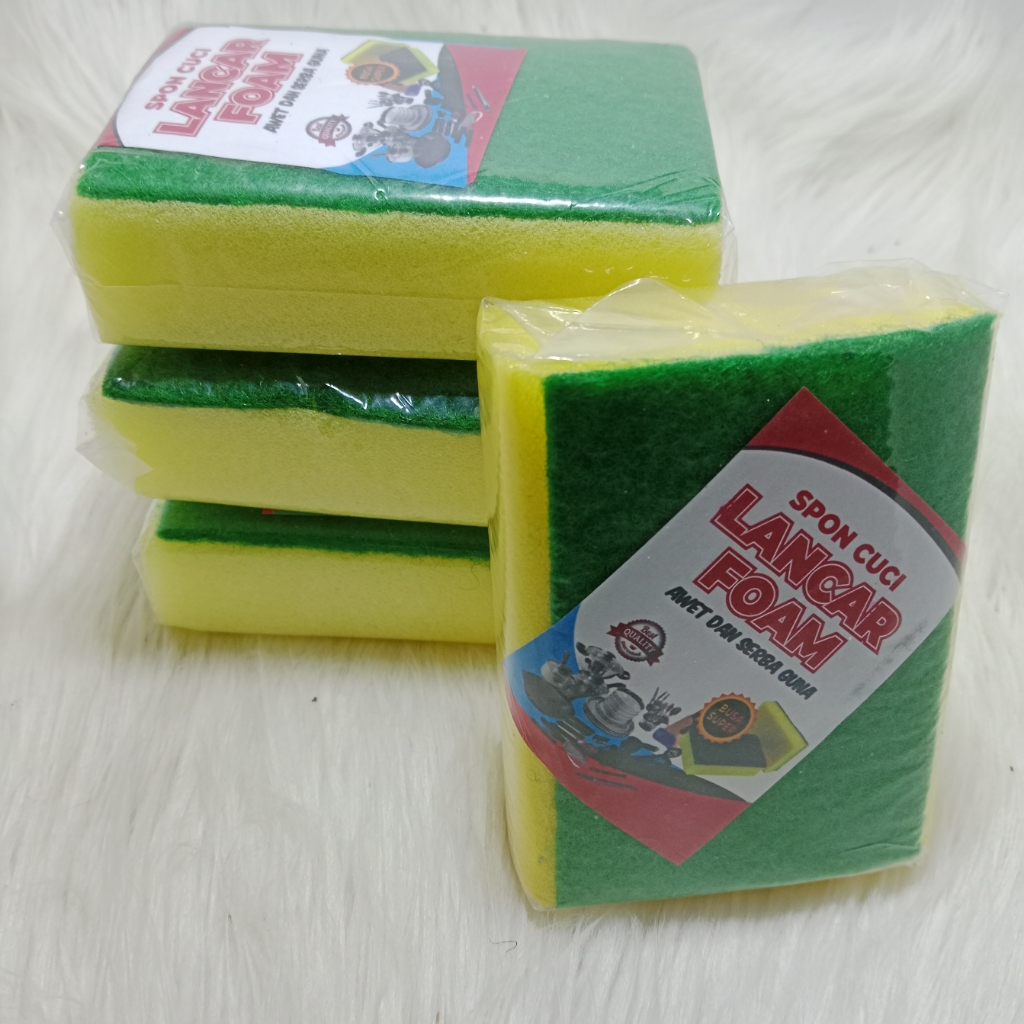 Jual Spon Cuci Piring 2 lapis Serabut 1 Pcs | Shopee Indonesia