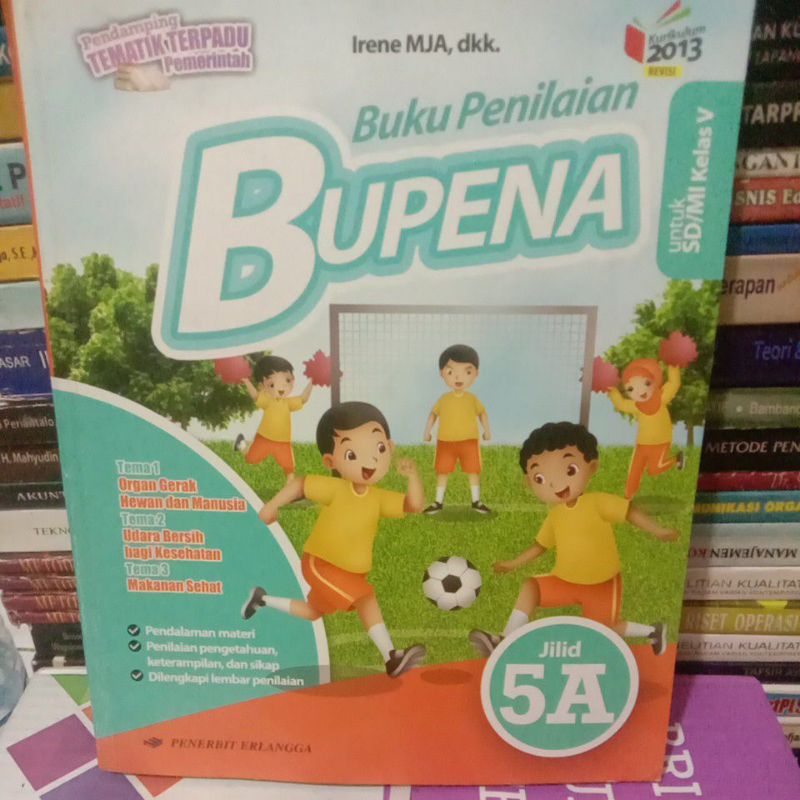 Jual Buku penilaian/ BUPENA kurikulum 2013 untuk kelas SD/MI Kelas V jilid 5A | Shopee Indonesia