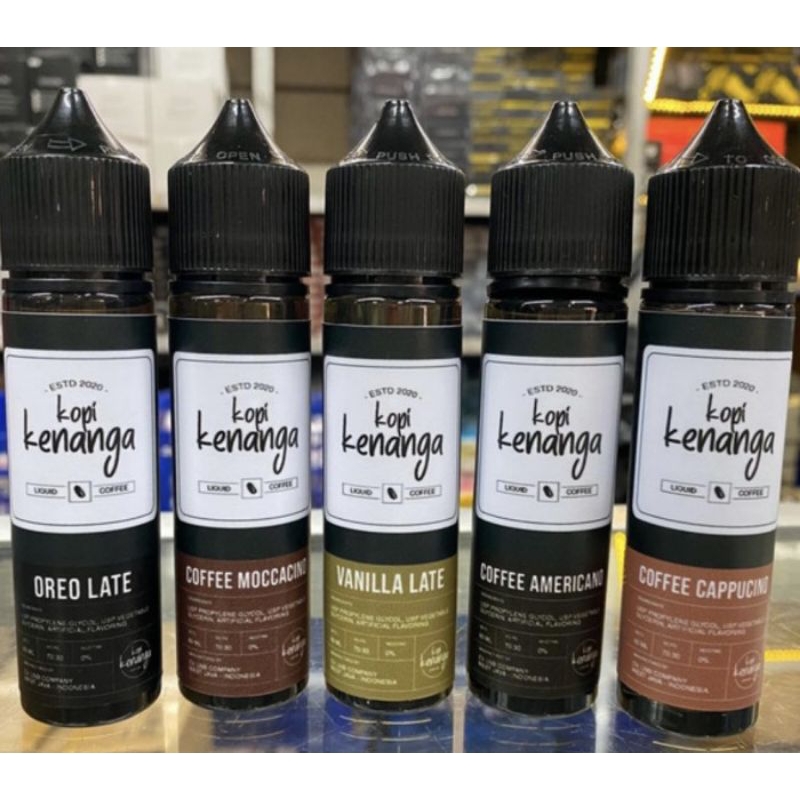 Jual Liquid Kopi Kenanga 60ml Harga 1 botol | Shopee Indonesia