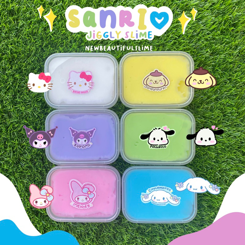 Jual SANRIO SLIME 200ML BY NEWBEAUTIFULSLIME JIGGLY SLIME TOFU SLIME ...