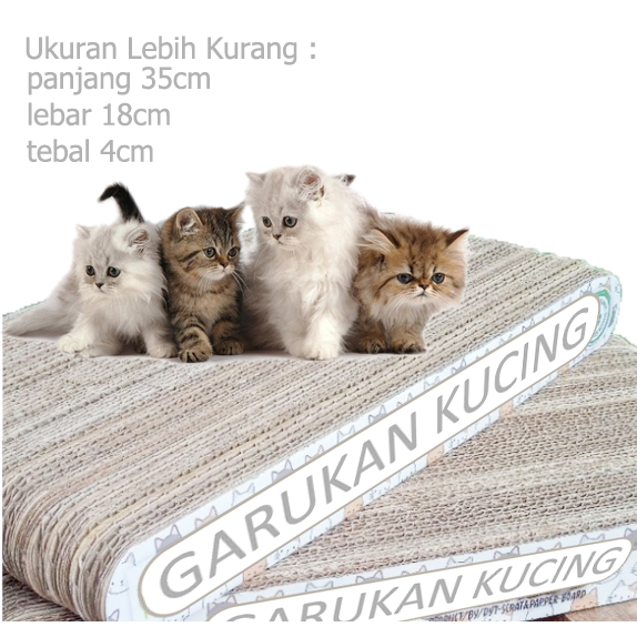 Jual Papan Garukan Kucing Mainan Kucing Papan Tempat Garukan Cat ...