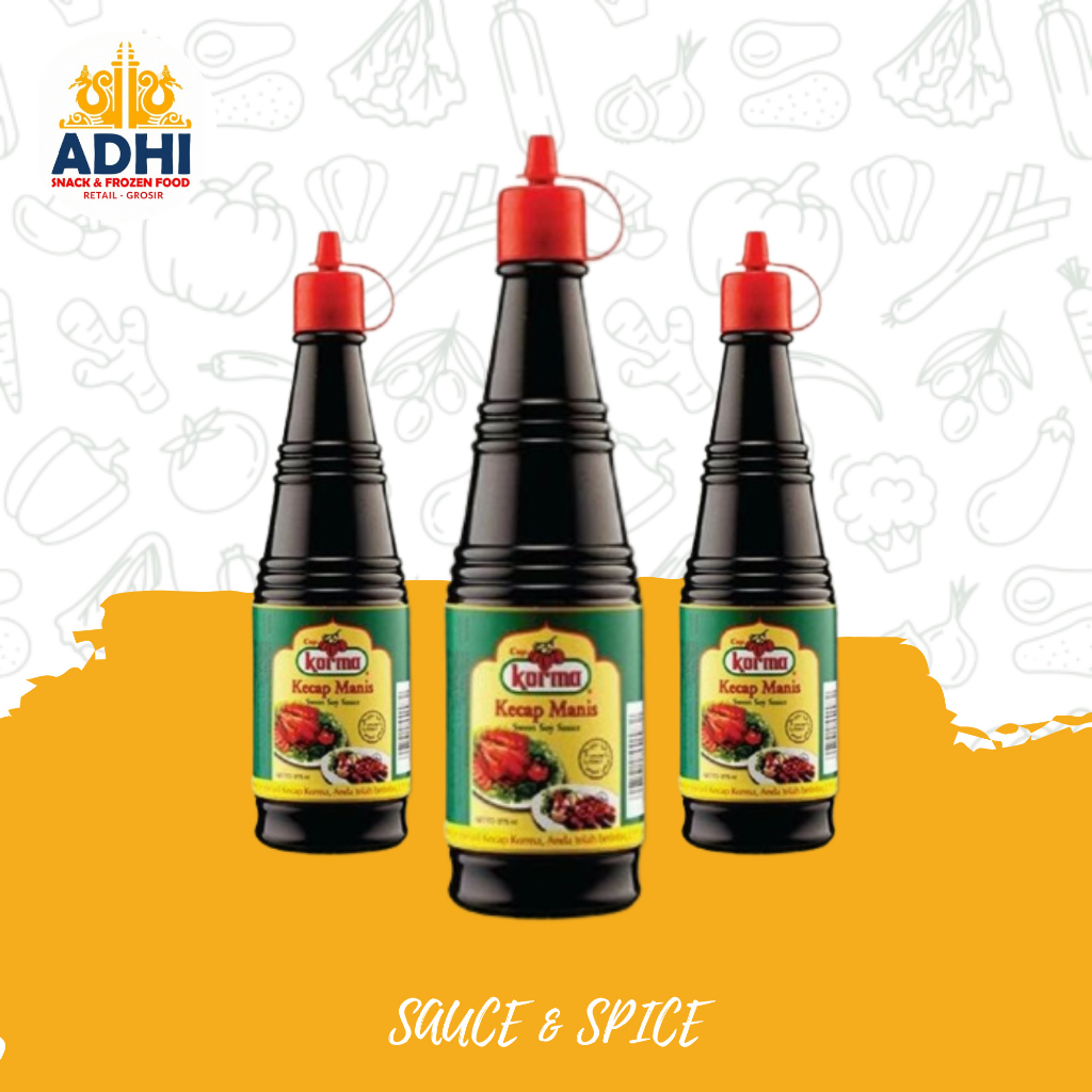 Jual KECAP MANIS CAP KORMA 275 ML | Shopee Indonesia