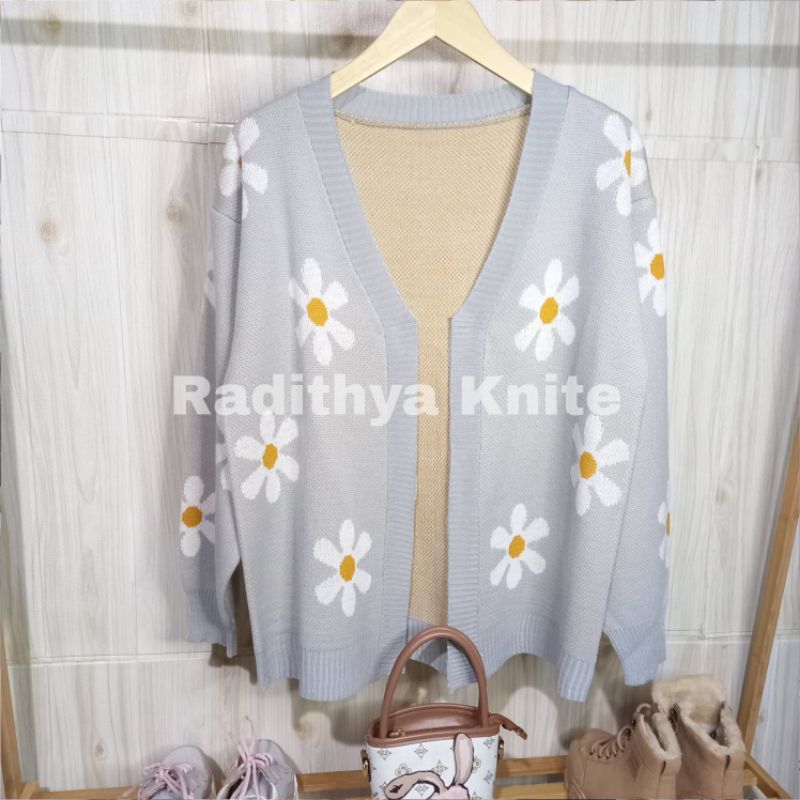 Jual Seruni Cardigan Flower-Cardigan Atasan Wanita | Shopee Indonesia
