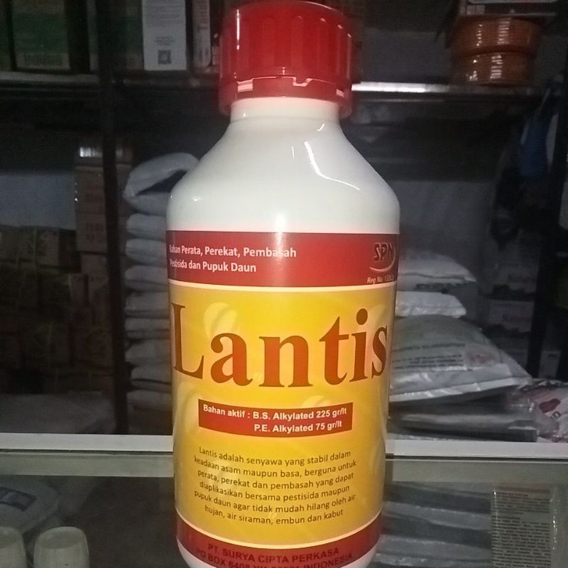 Jual LANTIS 1L (BAHAN PERATA, PEREKAT,PEMBASAH PESTISIDA DAN PUPUK DAUN ...