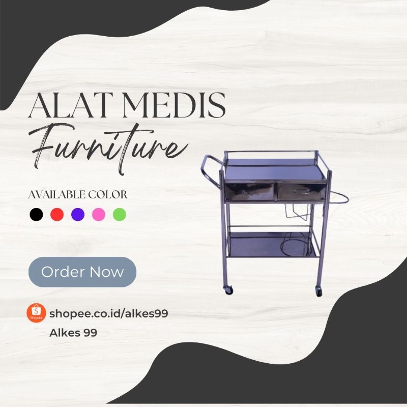 Jual Trolley dressing peralatan medis ruang instalasi gawat darurat ...