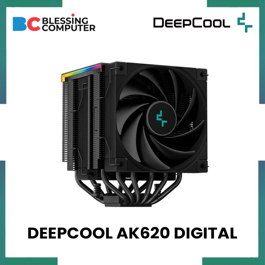 Jual Cooler DEEPCOOL AK620 DIGITAL R-AK620-BKADMN-G | Shopee Indonesia