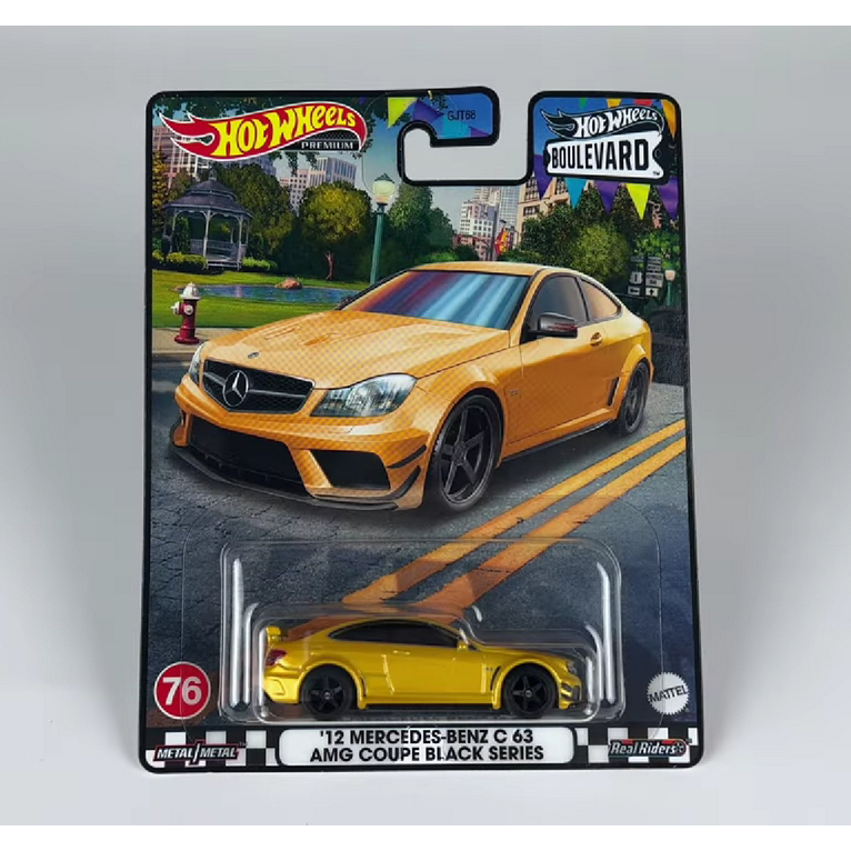 Jual Hot Wheels 12 Mercedes Benz C63 AMG Coupe Black Boulevard R ...