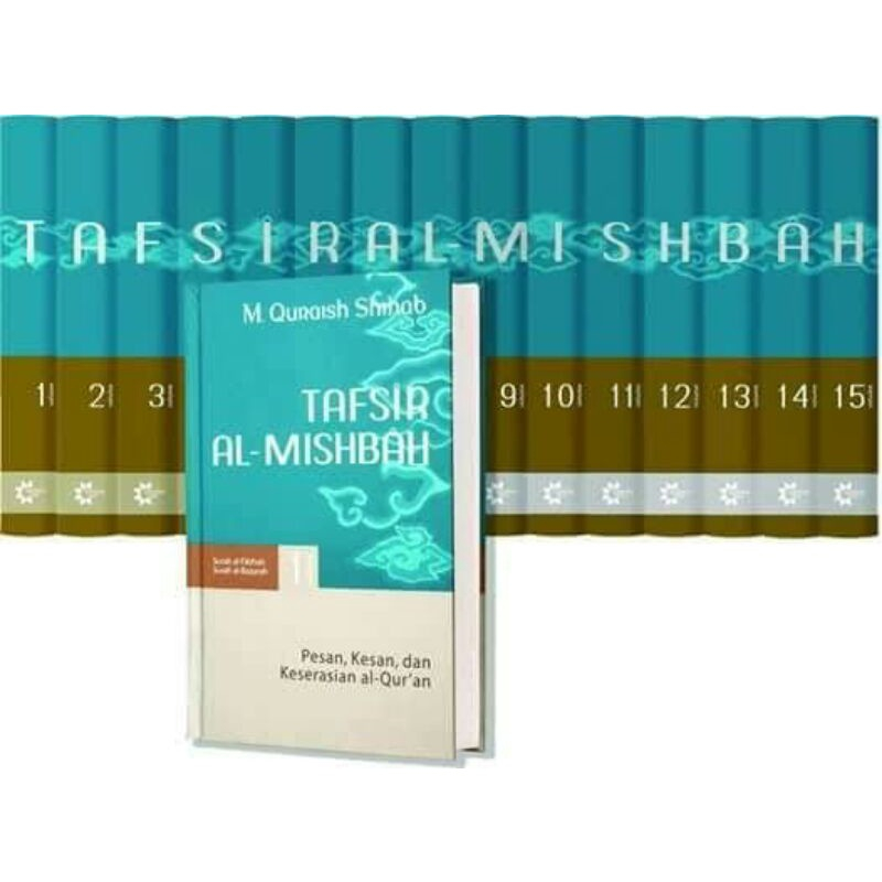 Jual TERMURAH TAFSIR AL MISHBAH / AL MISBAH JILID 1-15 BY M QURAISH SHIHAB | Shopee Indonesia