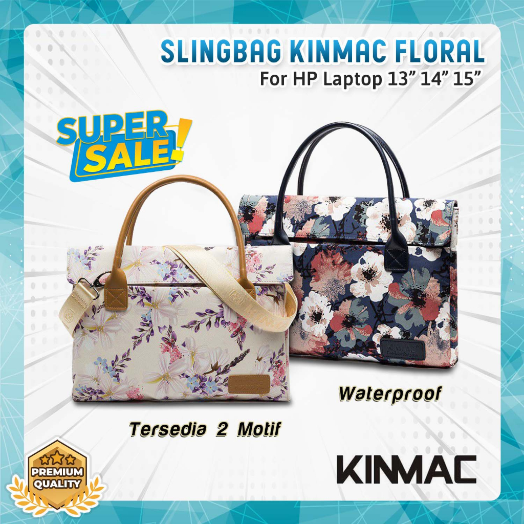 Jual Handbag HP Laptop 13 14 15 inch Pavilion Envy dll Tas Kinmac Anti ...
