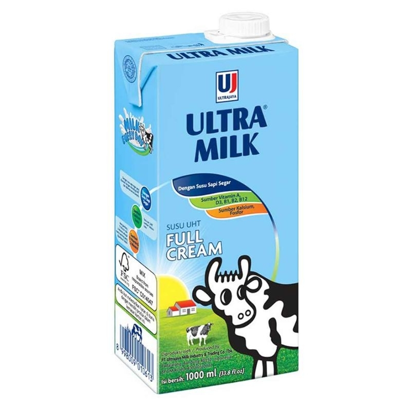 Jual UHT ULTRA MILK FULL CREAM 1 LITER | Shopee Indonesia