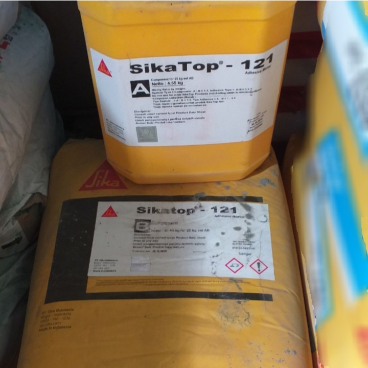 Jual Sikatop 121 mortar render perbaikan permukaan beton | Shopee Indonesia