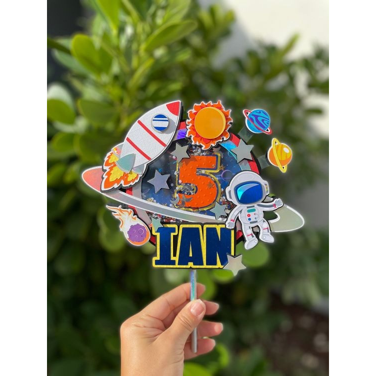 Jual Cake Toppers 3D dan Lampu LED/Dekorasi ulang tahun anak gambar ...