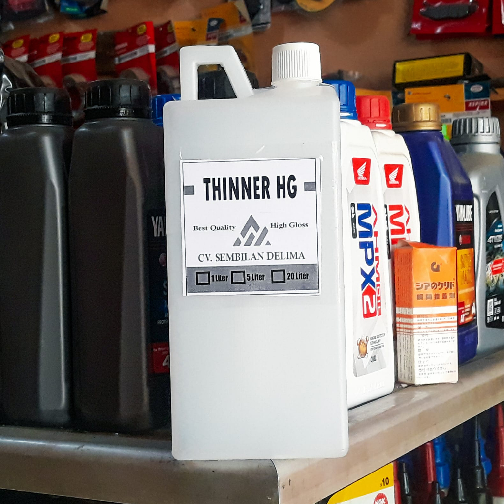 Jual Thinner Hg Thiner Hg isi 1 liter | Shopee Indonesia