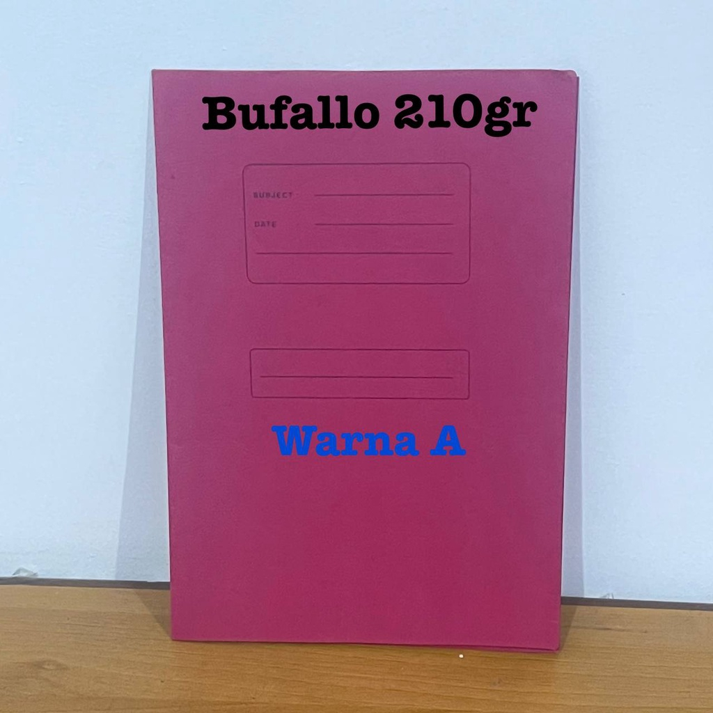 Jual (50 pcs) FOLIO STOP MAP KERTAS MAP KANTOR - STOPMAP BUFALLO 210gr ...