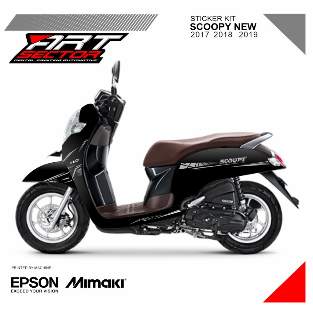 Jual STICKER STRIPING TRANSPARAN SCOOPY NEW LIST SILANG | Shopee Indonesia